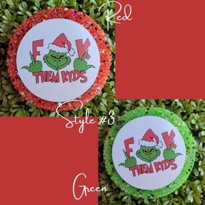Grinch Christmas Freshies - Etsy