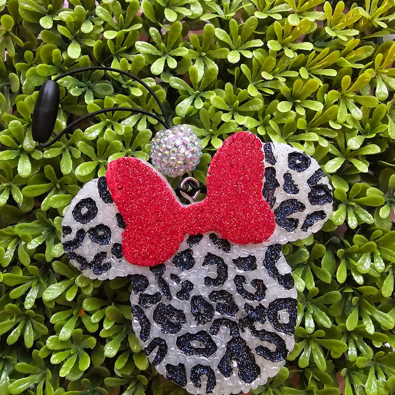 Leopard Minnie Mouse - Etsy