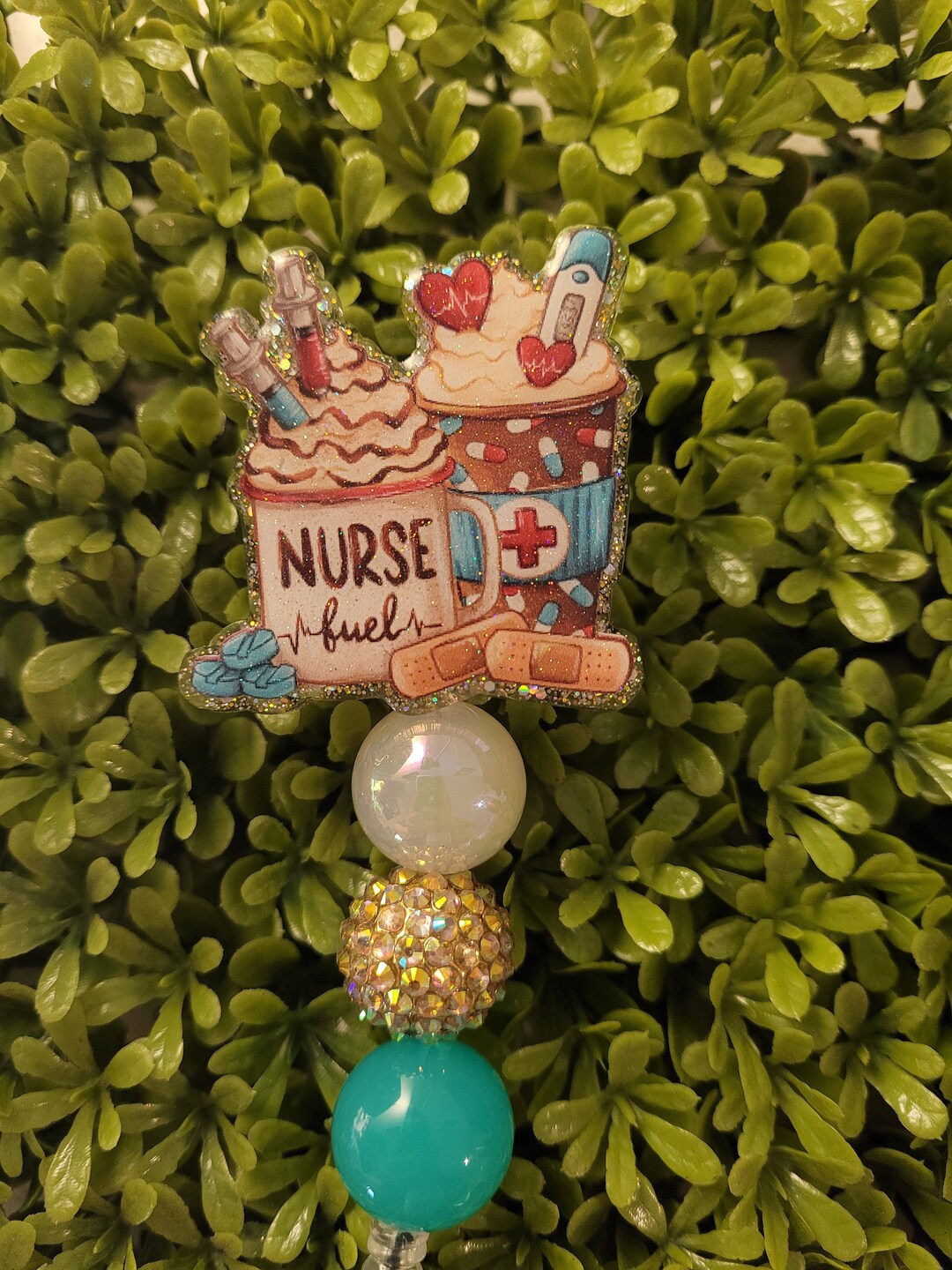 Nurse Fuel Badge Reel or Lanyard - Etsy