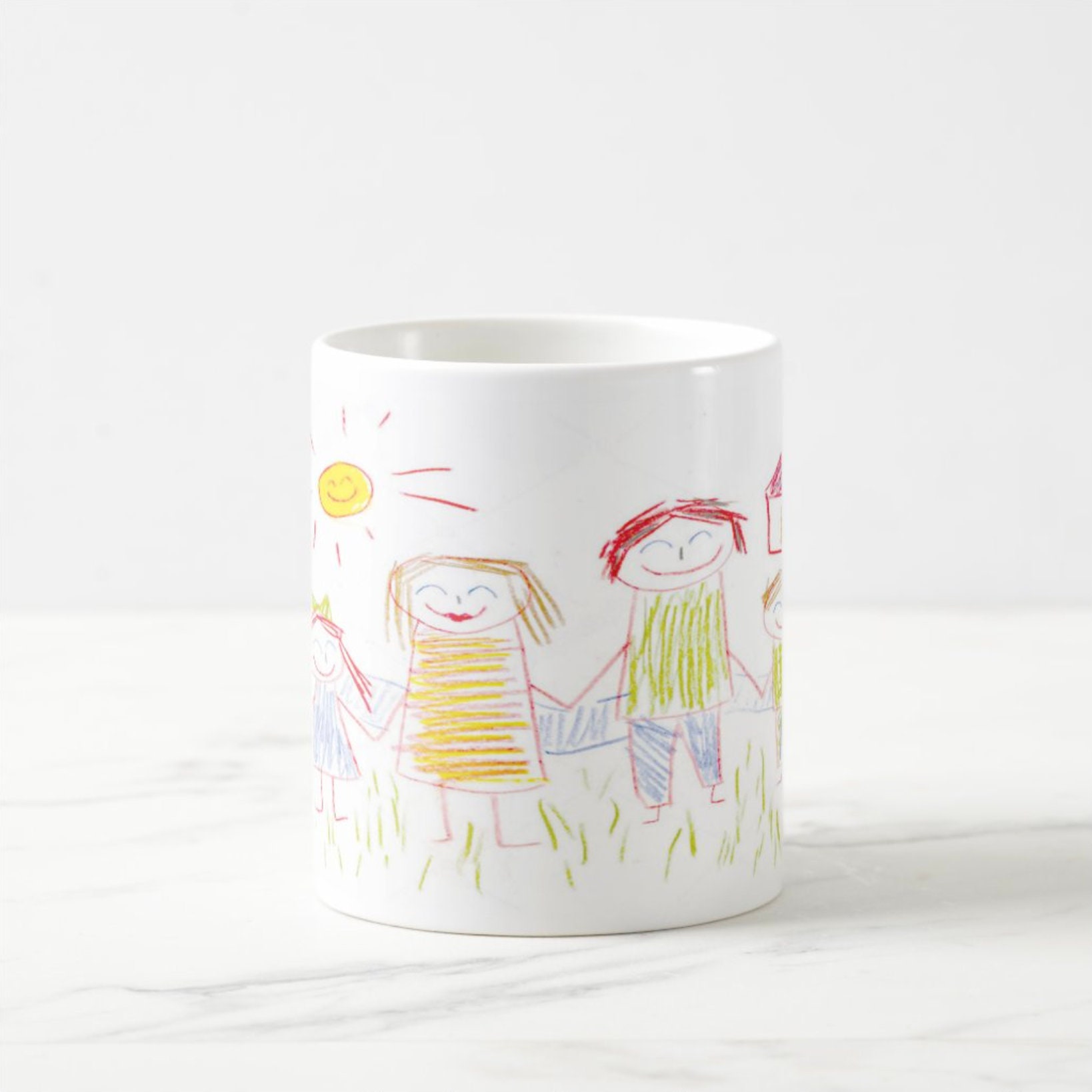 Kid's Art - Custom Mug - Etsy