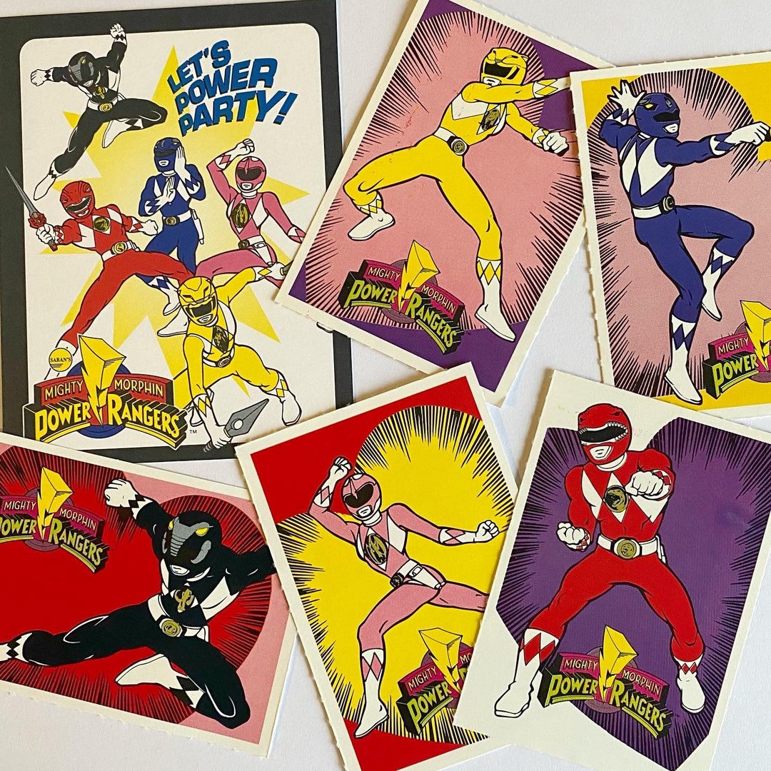 Power Ranger Pack - Etsy