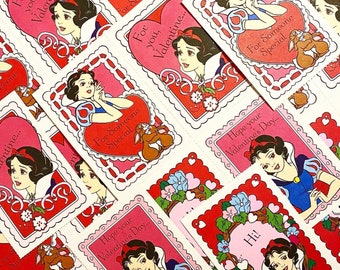 Snow White Card | Etsy