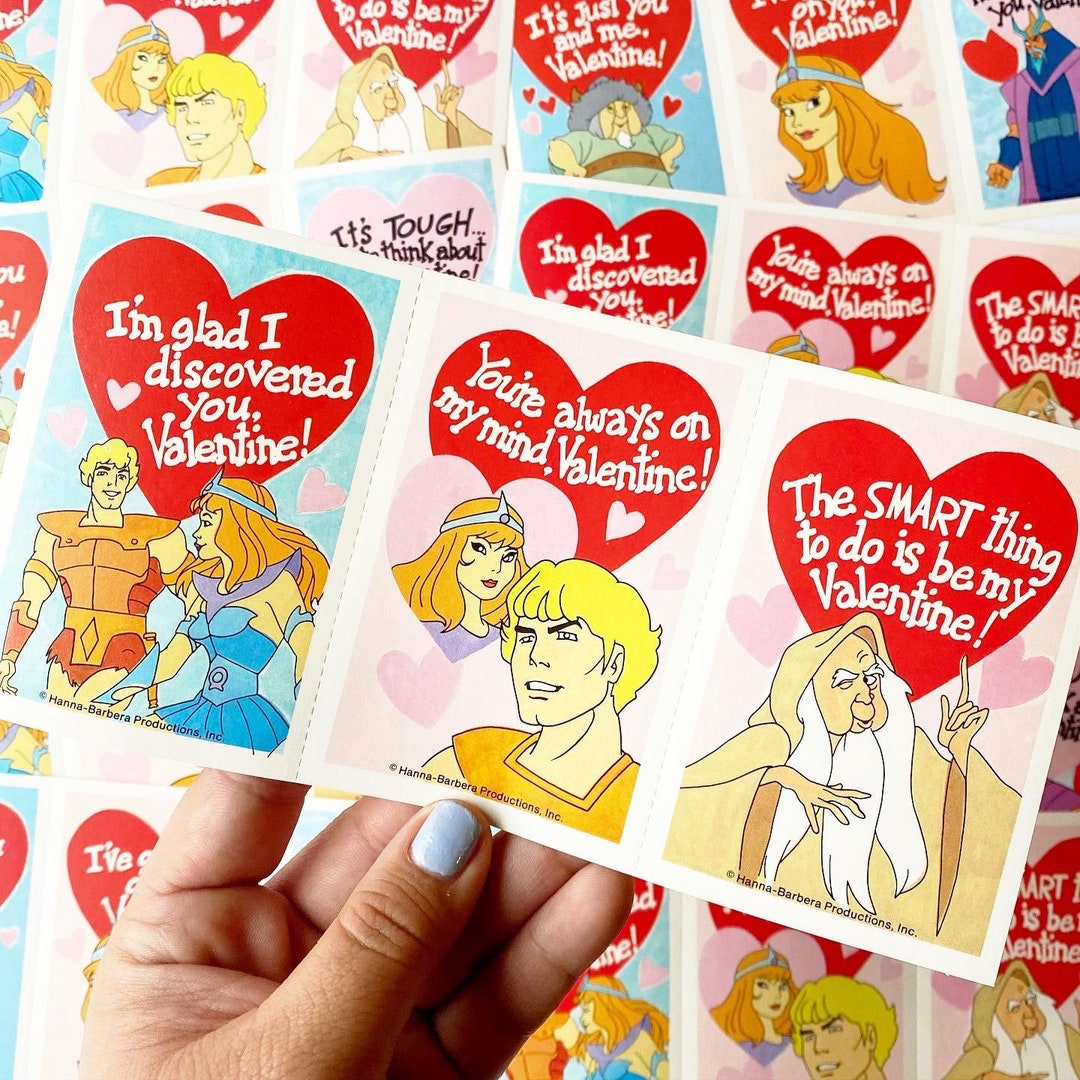 1985 Galtar and the Golden Lance Valentine Cards (packs Sold Separately ...
