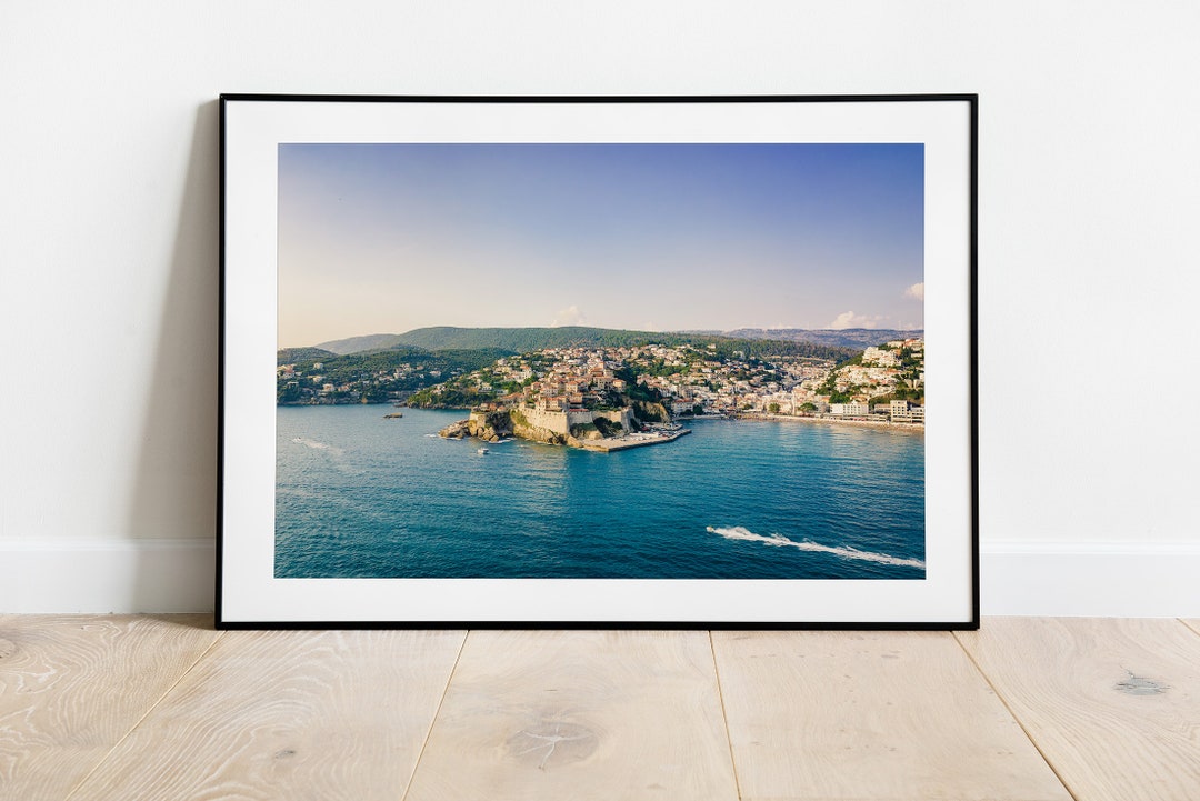 Ulqin Ulcinj Montenegro Wall Art Print, Digital Download, Kalaja ...