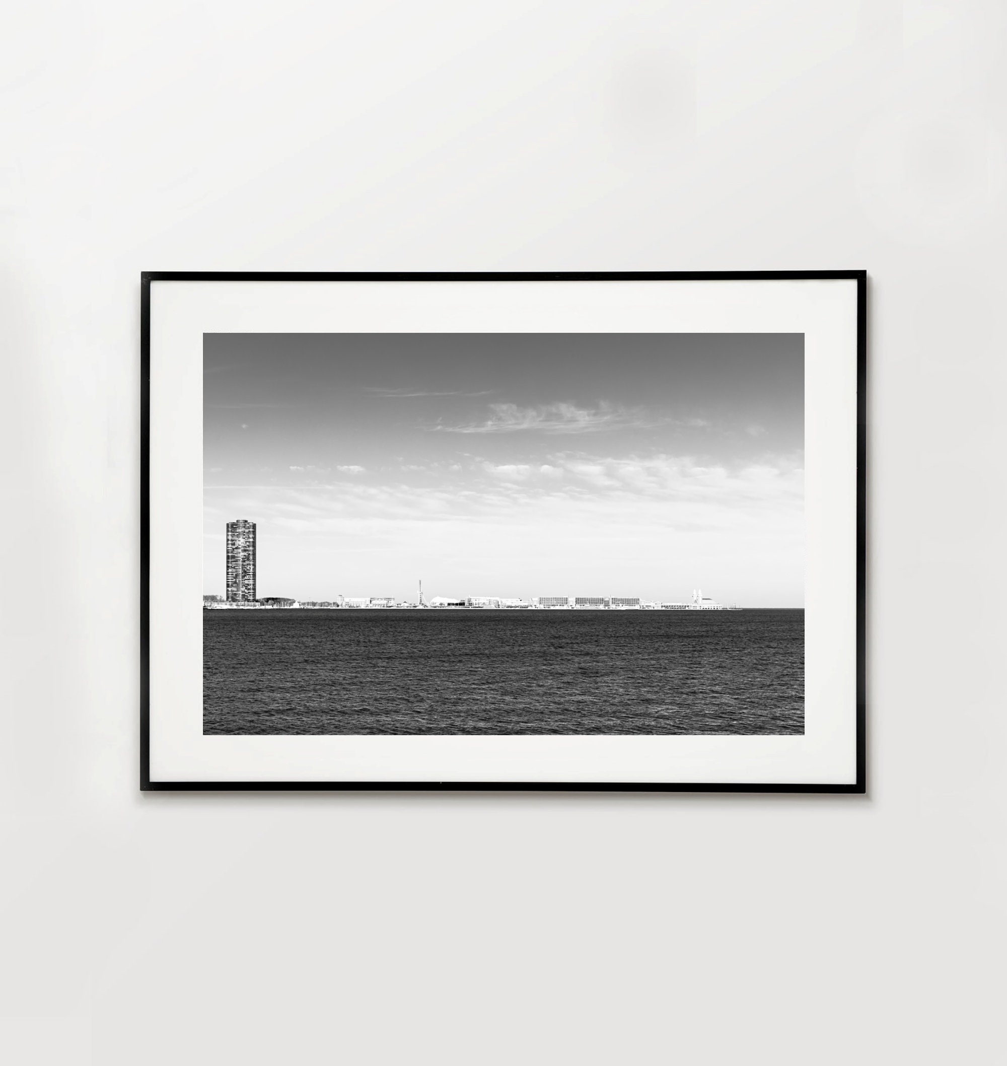 Navy Pier Print Lake Point Tower Print Lake Michigan Print - Etsy