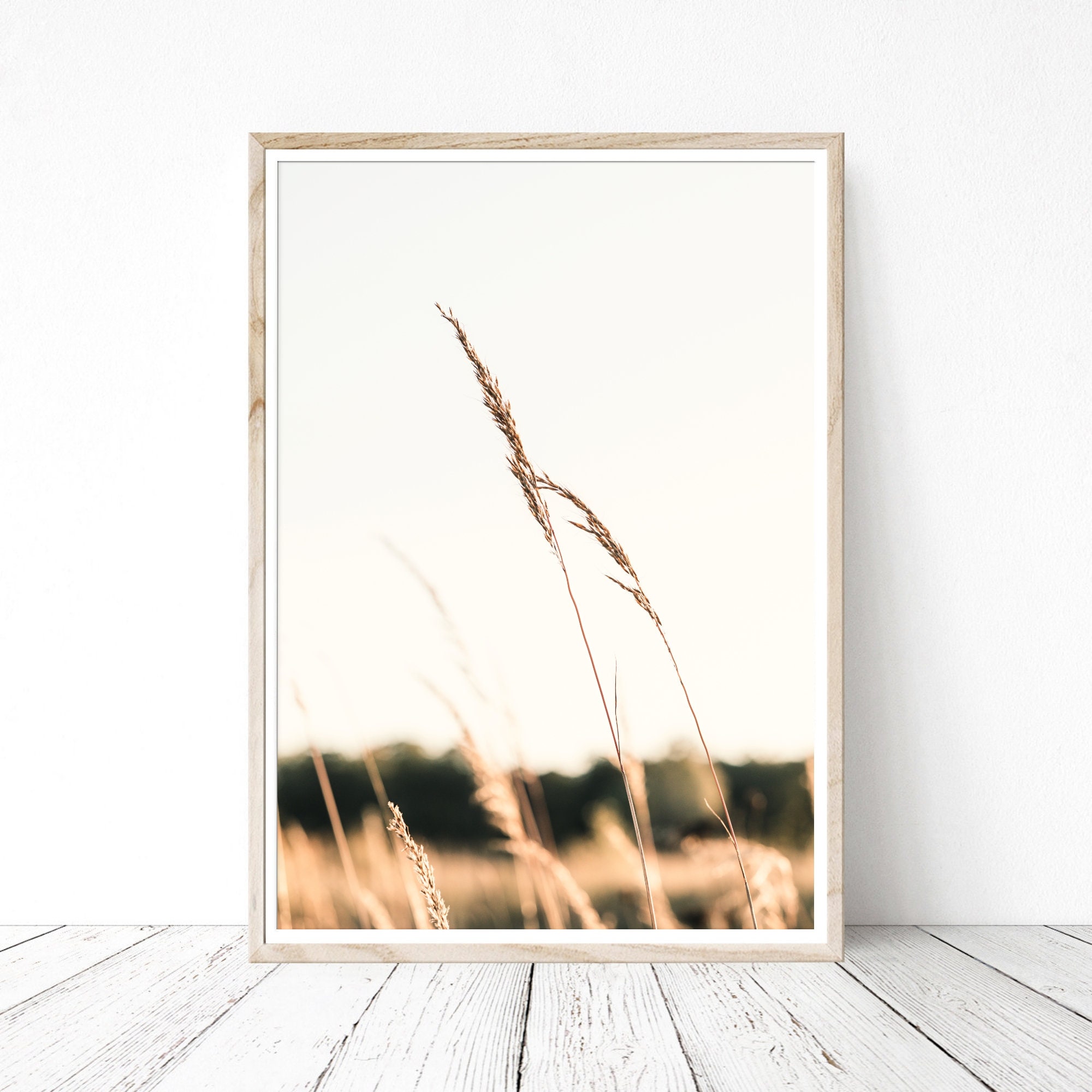 Sunset Print Landscape Print Floral Print Botanical Print - Etsy