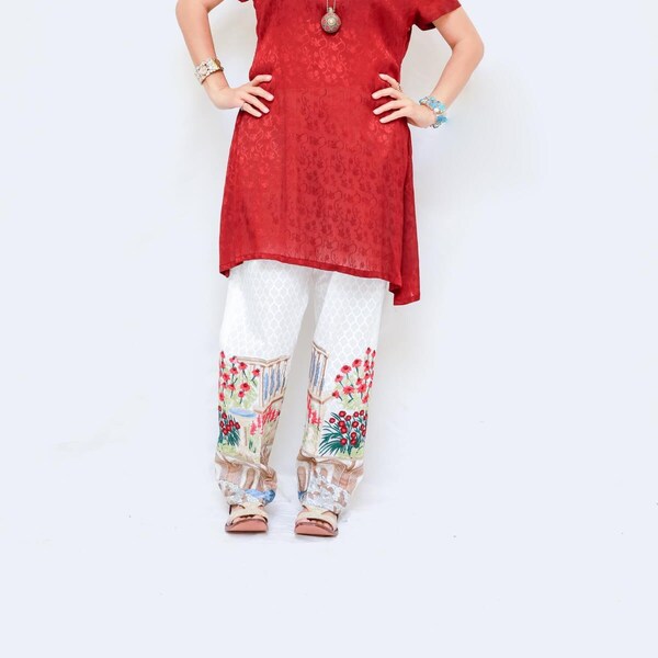 Embroidered Pants - Etsy