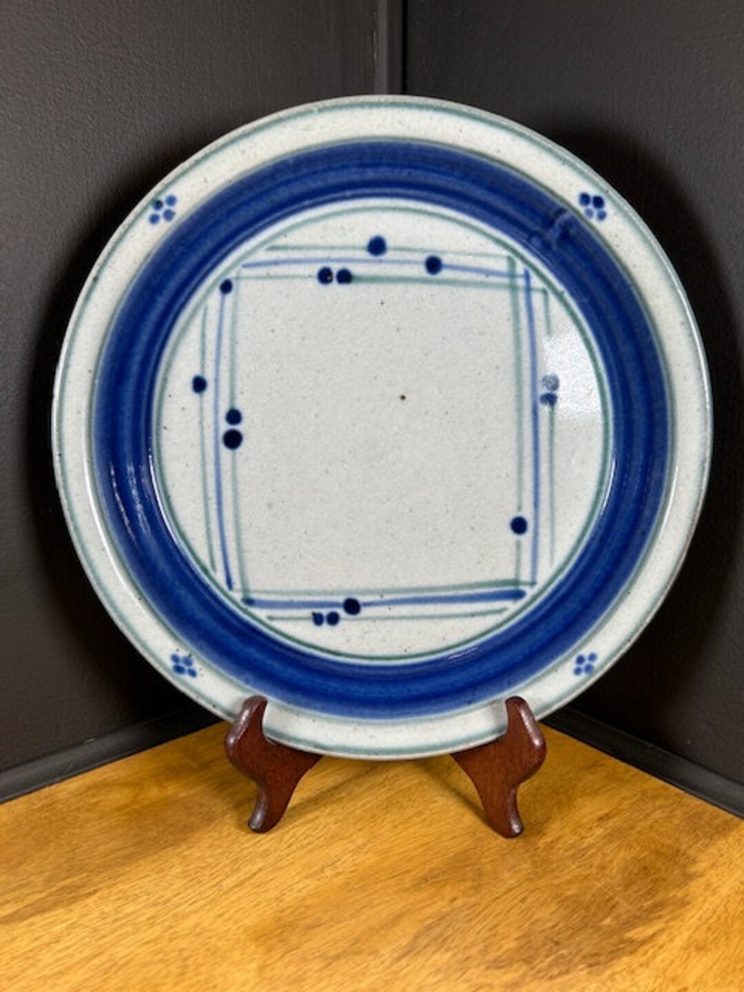 Vintage Renee Altman Signed 1989 Plate/serving Platter - Etsy