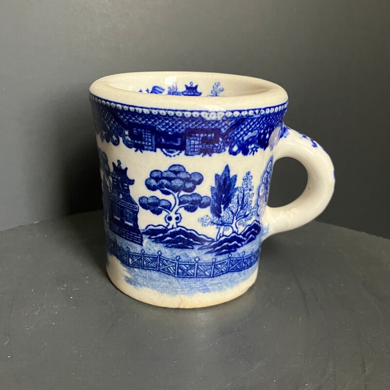 Blue Willow Mugs - Etsy