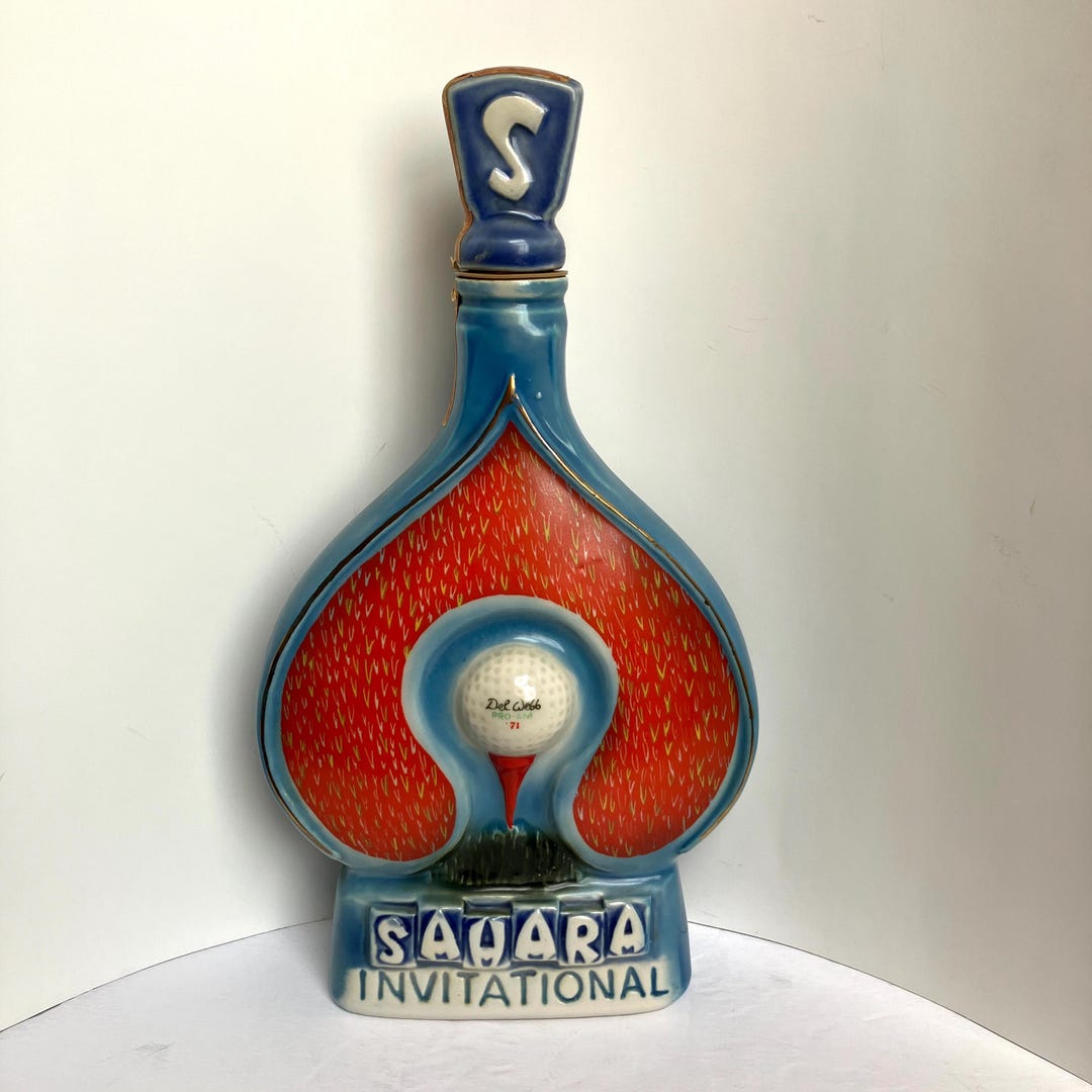 Jim Beam Golf Decanter: Sahara Las Vegas 1971 Regal China - Etsy