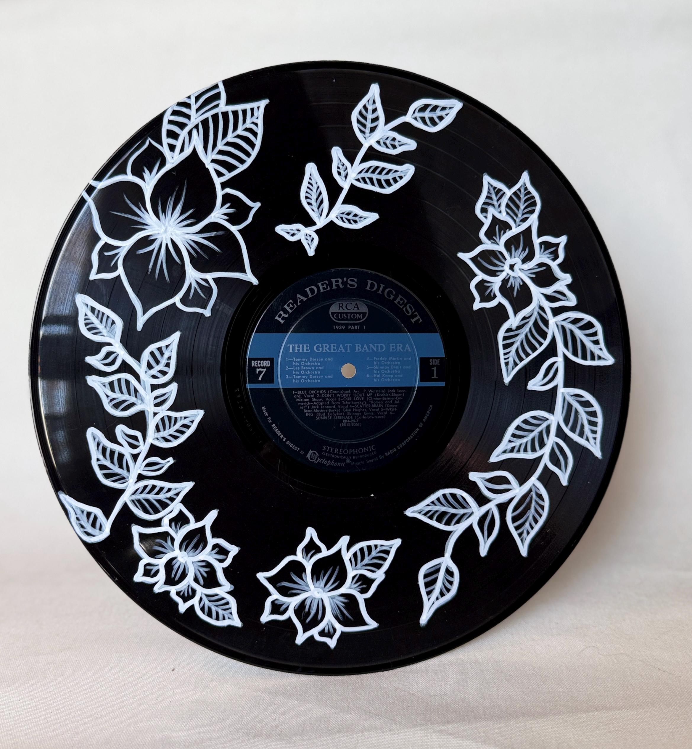 Flower Painting 12 Inch Vinyl Record - Etsy