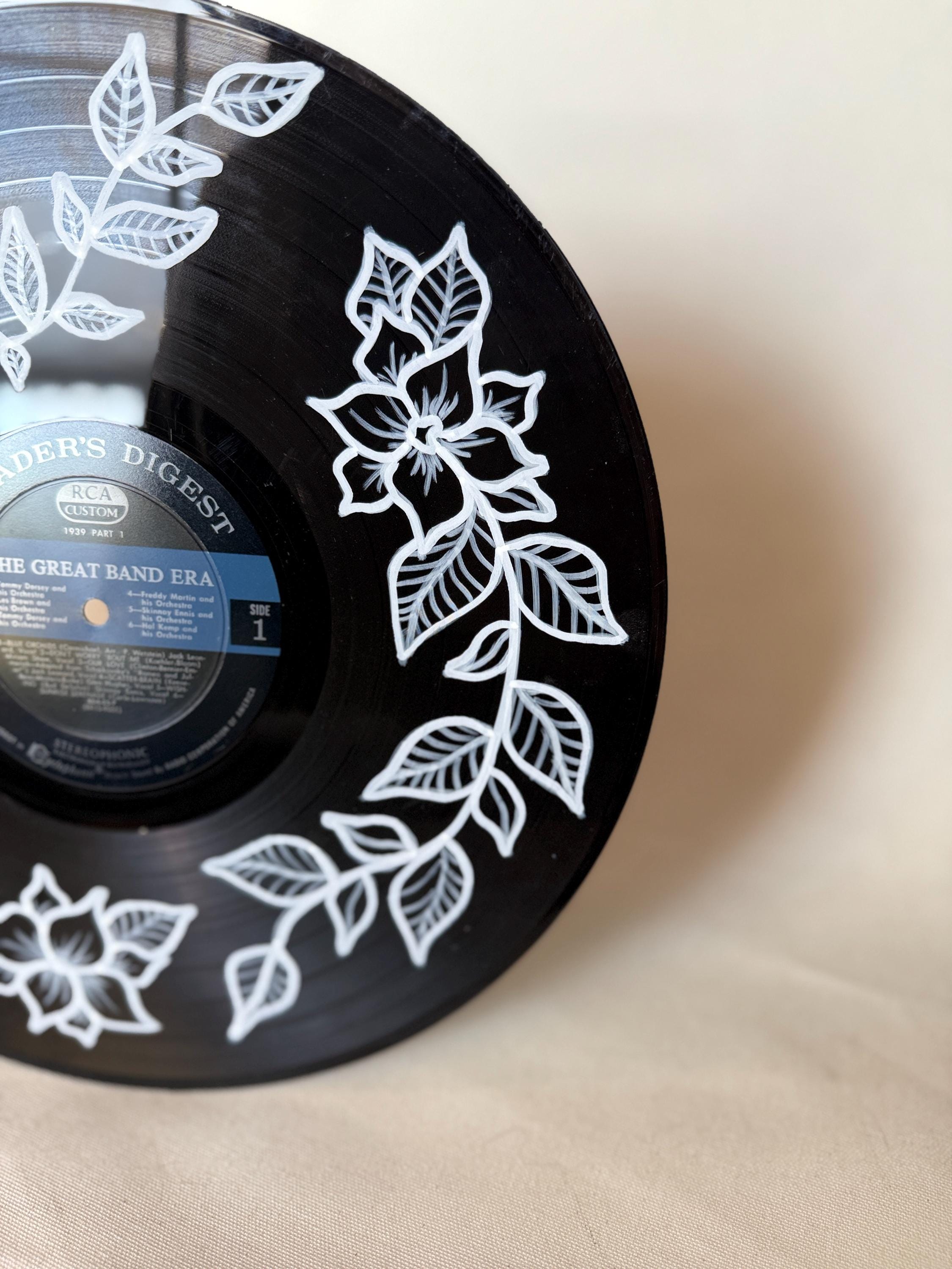 Flower Painting 12 Inch Vinyl Record - Etsy