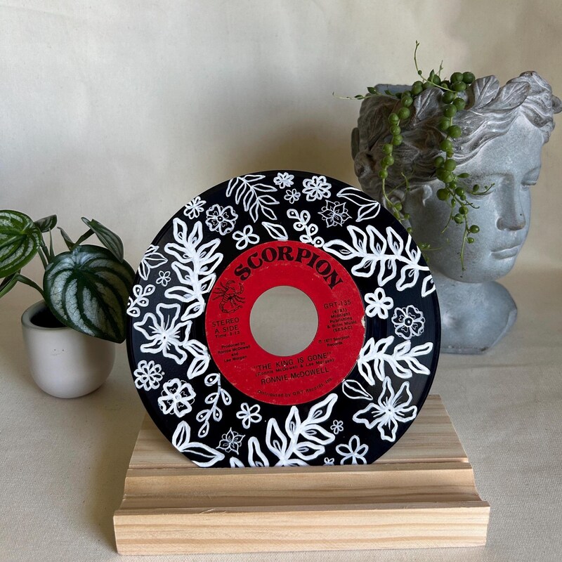 Flower Vinyl - Etsy
