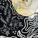 Floral Wave Design Painted Vinyl Record - Etsy