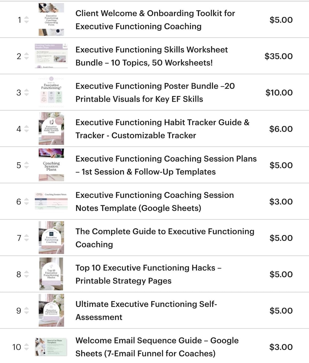 The ULTIMATE Executive Functioning Coaching Bundle! - Etsy