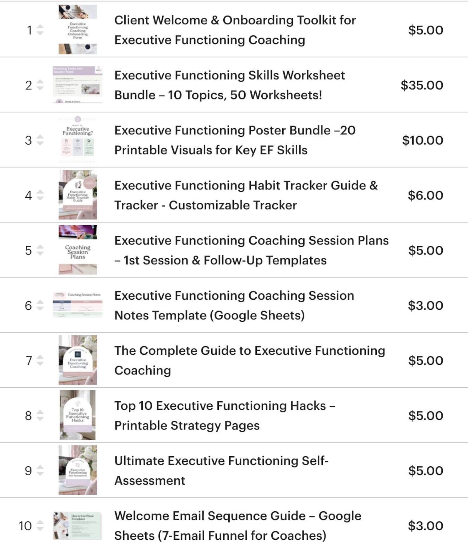 The ULTIMATE Executive Functioning Coaching Bundle! - Etsy