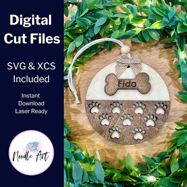 Dog Bone Ornament Design - Etsy