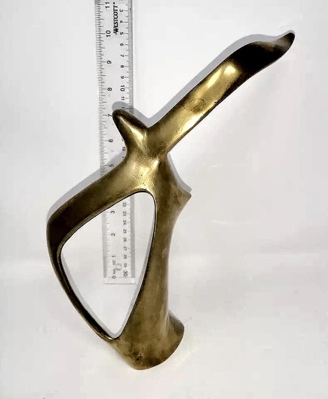 Figurine, Solid Brass Seagull, in Flight, GATCO - Etsy
