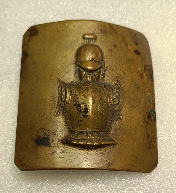 Buckle, French Engineer Troop Belt Buckle, WWII - Gem