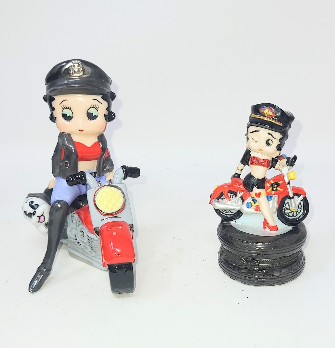Shakers, Betty Boop, Salt & Pepper Shakers and Trinket Box - Etsy