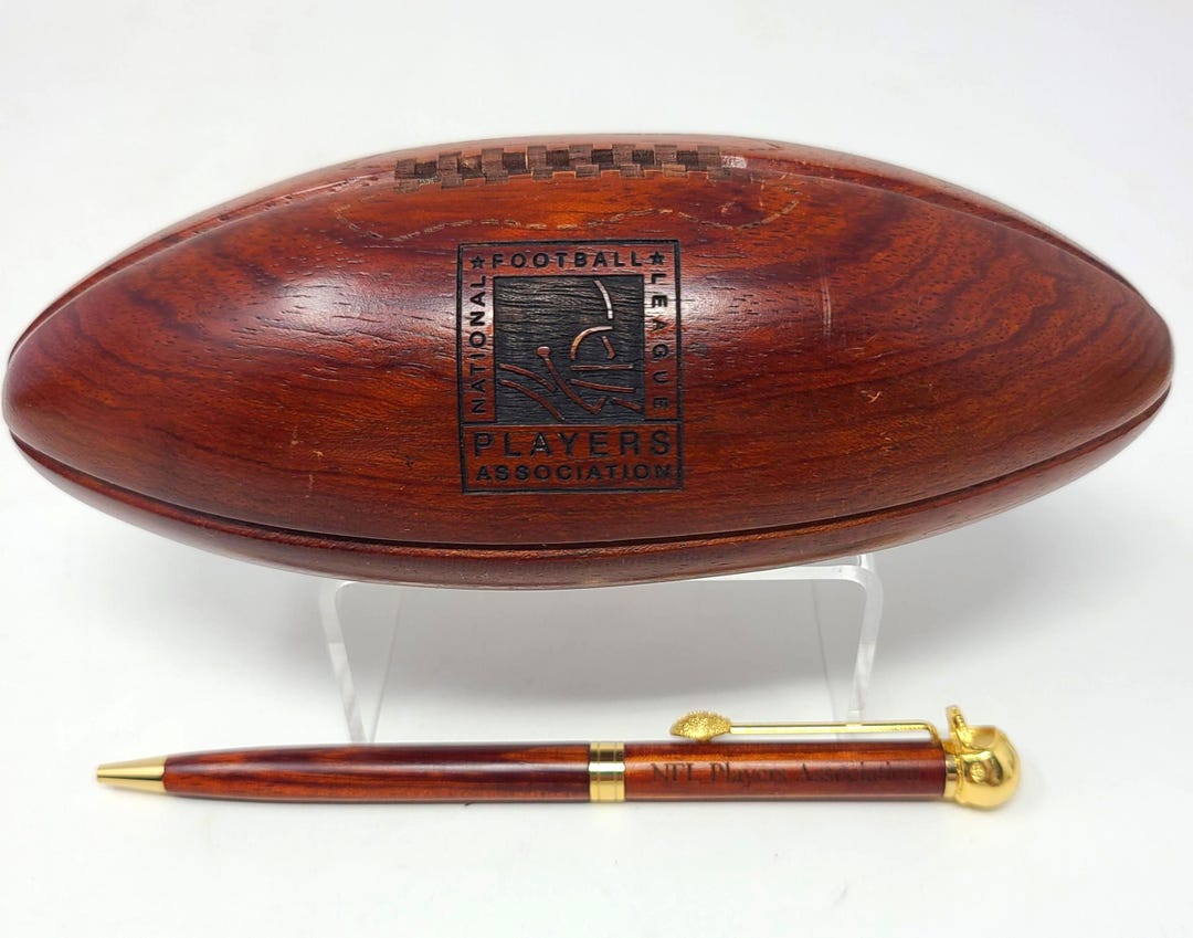 Pen, NFL Players Association Rosewood Pen in Football Case - Etsy