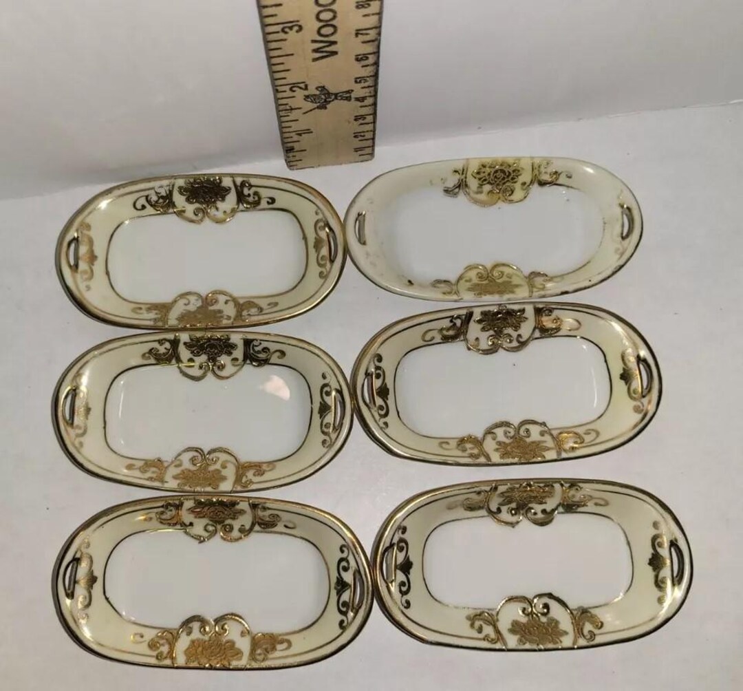 Dish, Noritake Porcelain Sauce Dishes Set of 6 - Etsy