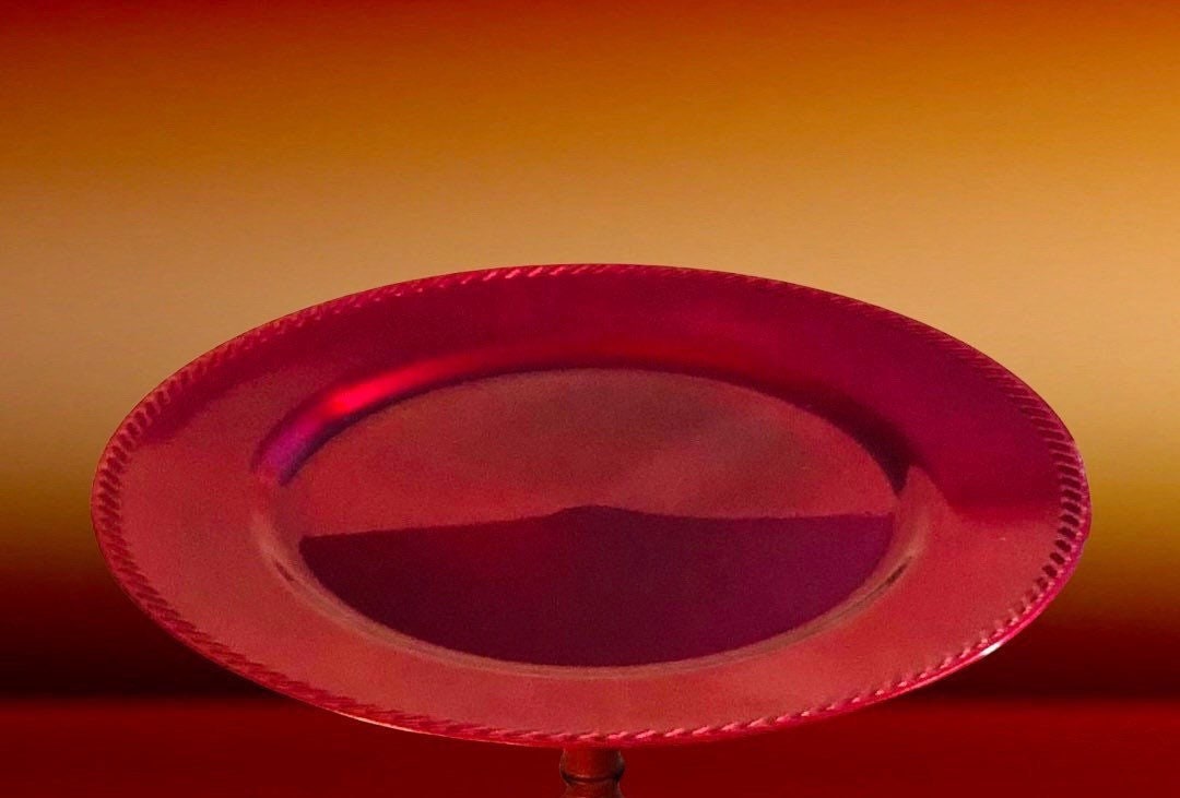 Cake Stand Red Cake Stand Dessert Cake Stand Cupcake Stand - Etsy