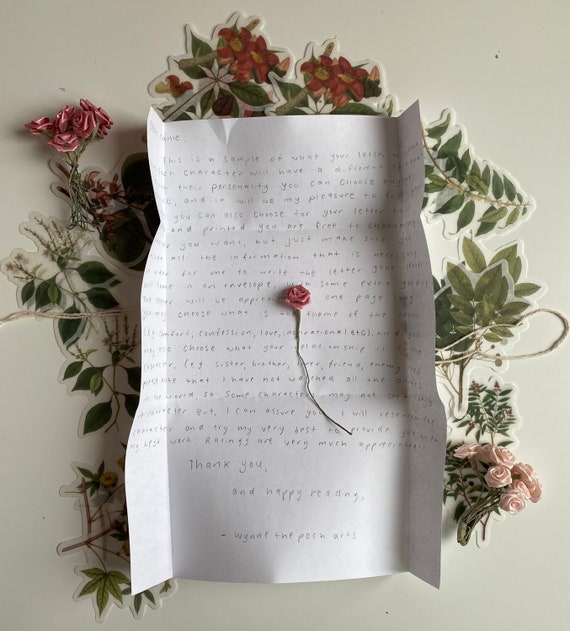 Anime Reading A Letter