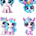 10 Baby Unicorn Clipart Png, Unicorn Clip Art, Commercial Use - Etsy