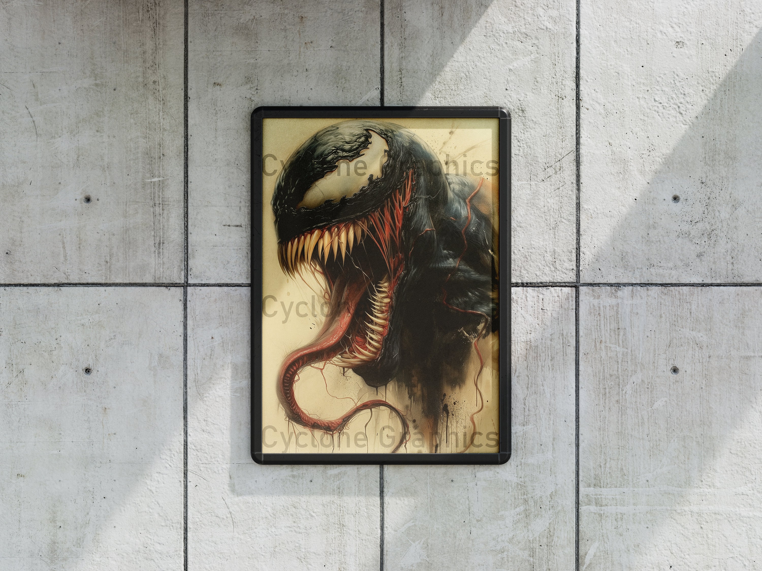 Awesome Printable Venom Portrait | Digital Download - Etsy