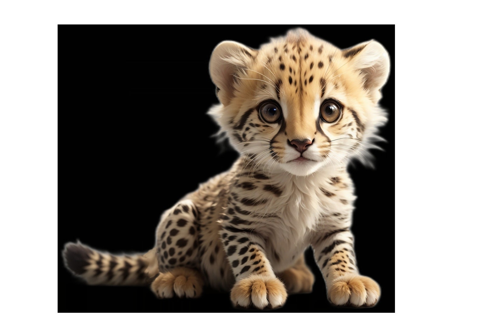 40 Cute Baby Animal Clip Art, Cute Baby Animals, PNG, Digital Crafting ...