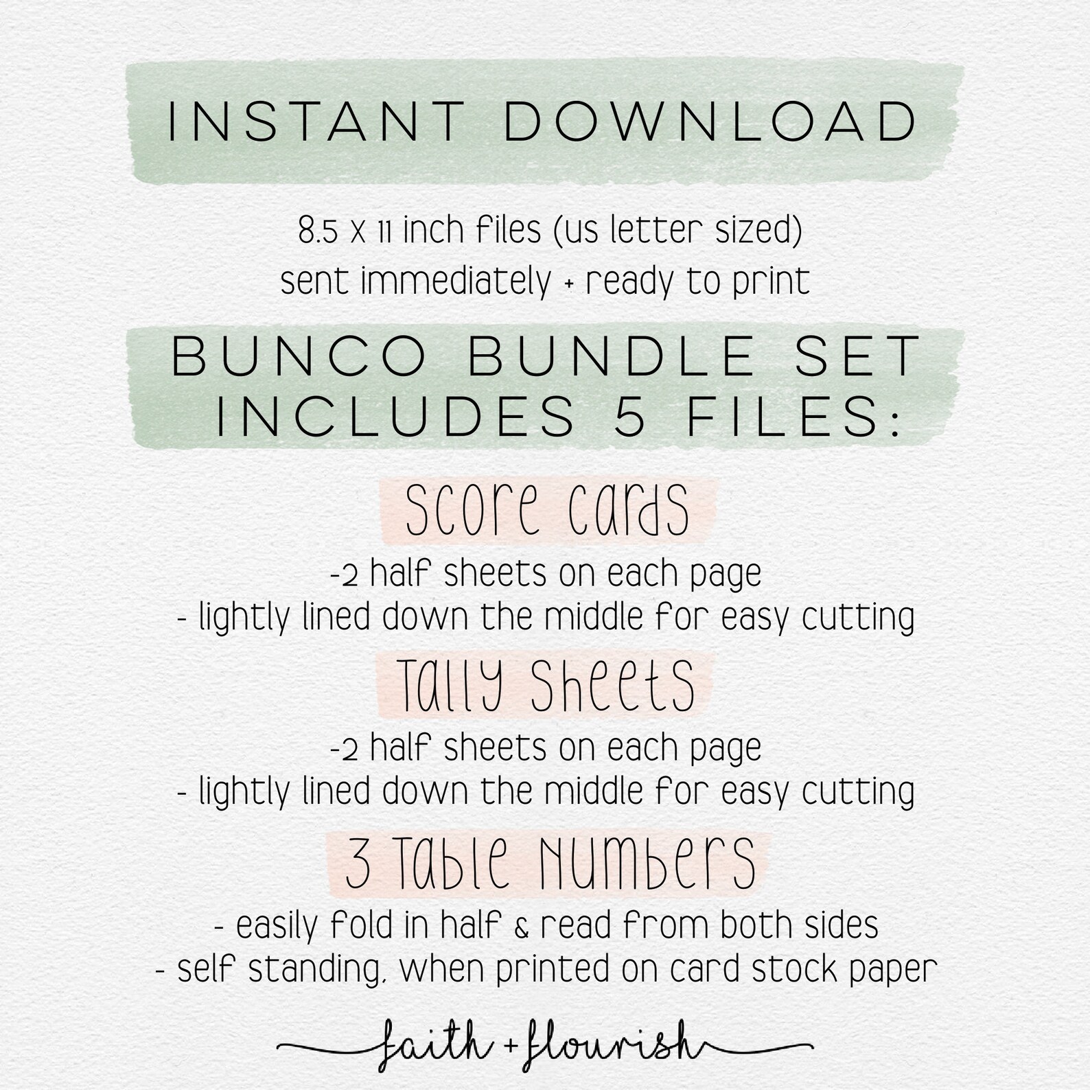 Printable Retro Rainbow Valentine Bunco Bundle Set, Valentine's Day ...
