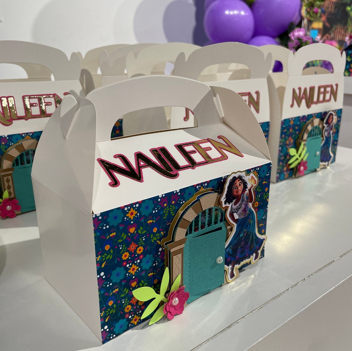 Encanto Gable Box , Encanto Favor Box - Etsy