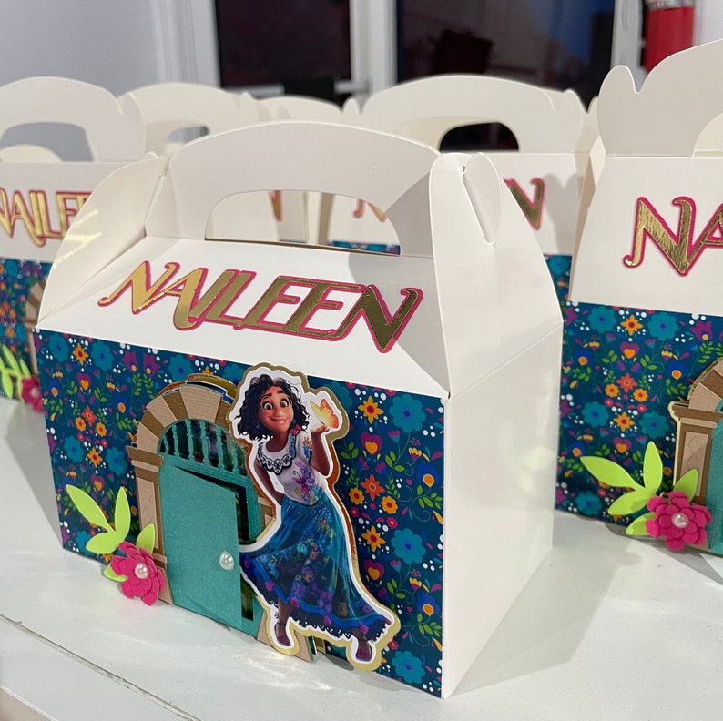 Encanto Gable Box , Encanto Favor Box - Etsy