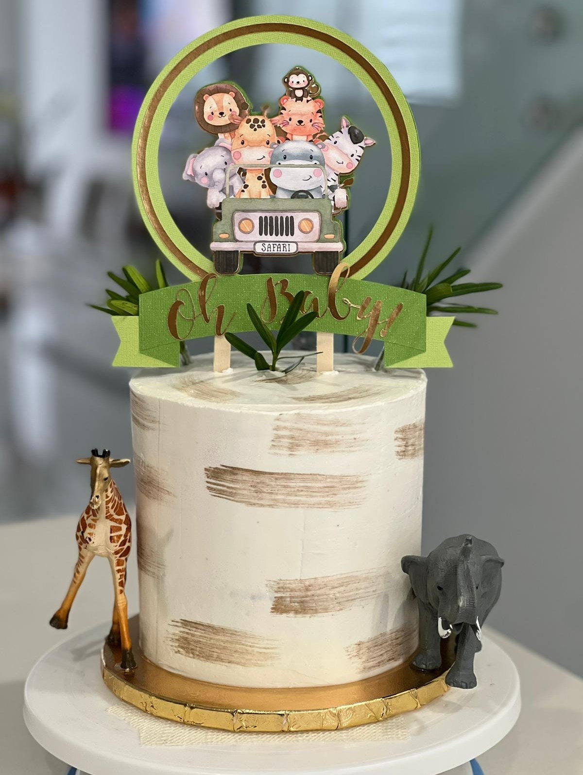 Safari Cake Topper, Animals Cake Topper, Jungle Animals - Etsy