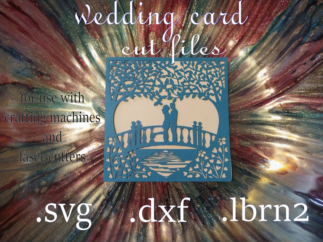 Wedding Card Cut Files, Invitation - Thank You Card - Etsy