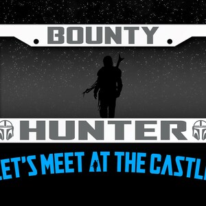 Mandalorian Inspired This is the Way - Bounty Hunter License Plate ...