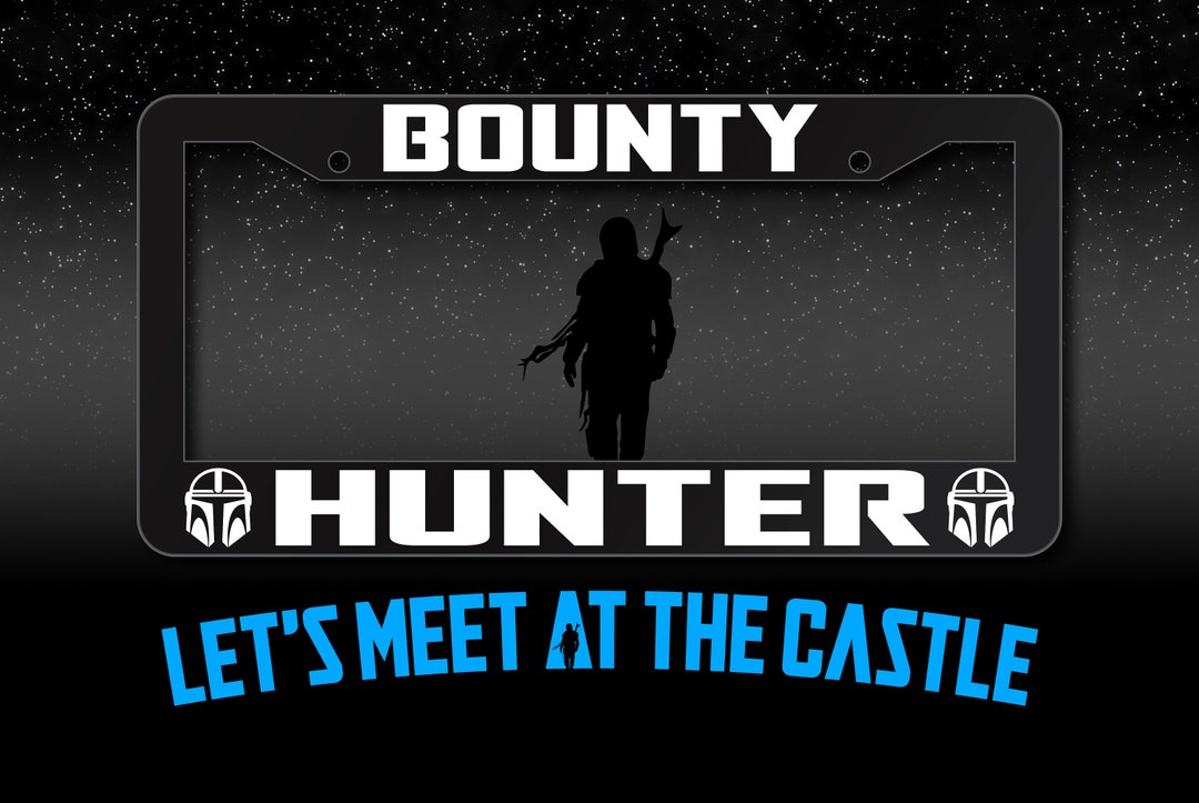 Mandalorian Inspired This is the Way - Bounty Hunter License Plate ...