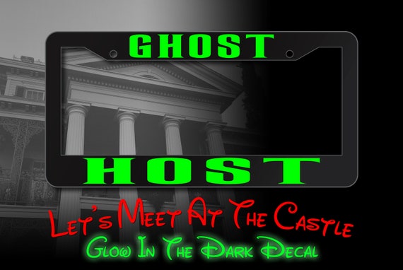 Ghosts Host Haunted Mansion Inspired Glow in the Dark Disney - Etsy