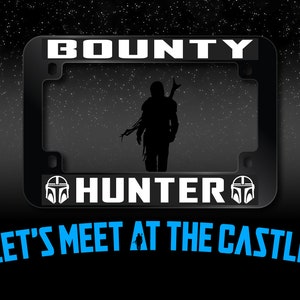Mandalorian Inspired This is the Way - Bounty Hunter License Plate ...