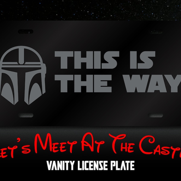 Jedi License Plates - Etsy