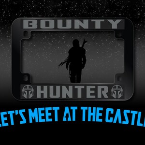 Mandalorian Inspired This is the Way - Bounty Hunter License Plate ...
