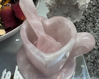 Rose Quartz Tea Set - Etsy