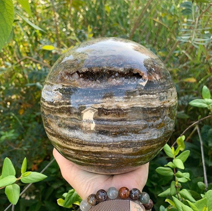 10 lb ocean jasper sphere | Etsy