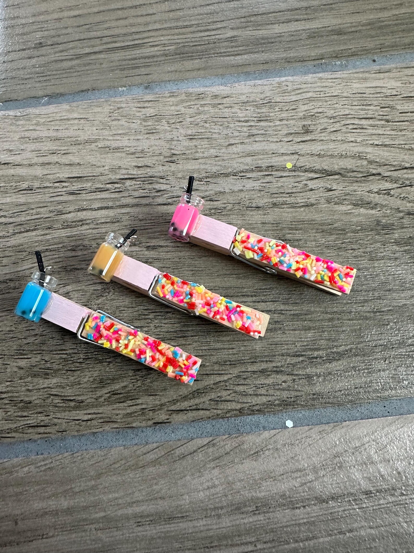 Cheer Pins Clothespins Boba Pins - Etsy