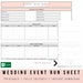 Wedding Planner Excel / Wedding Budget / Event Run Sheet - Excel ...
