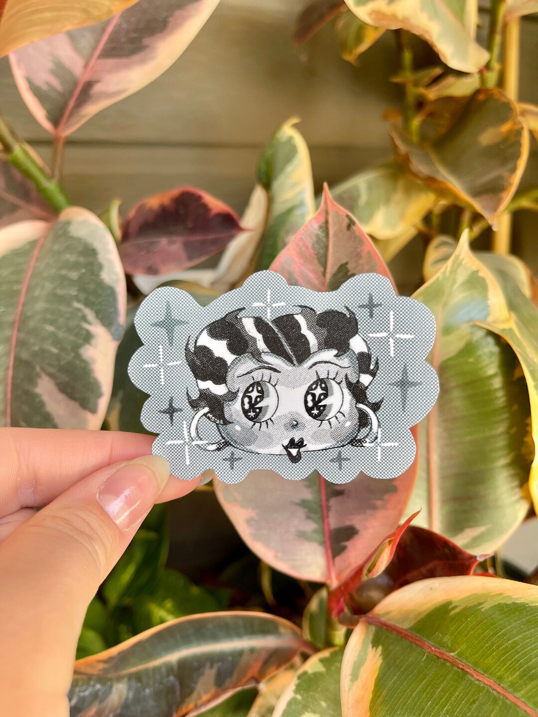 Retro Betty Boop Sticker - Etsy