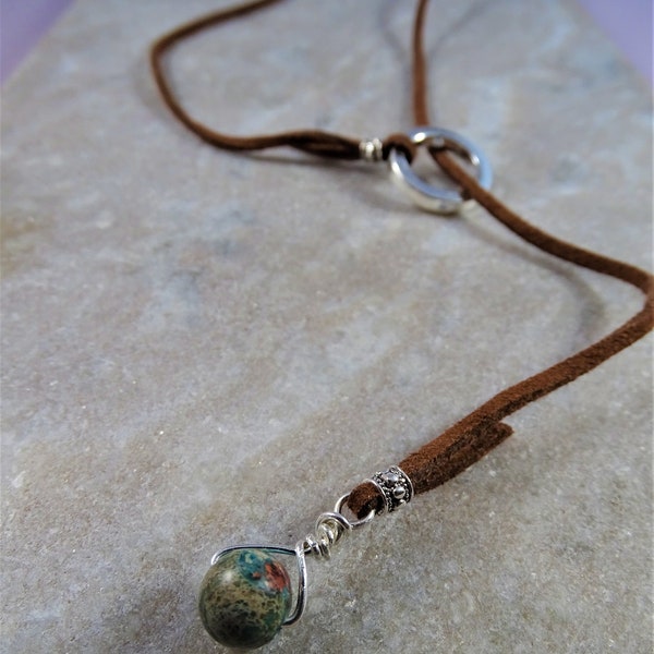 Leather Lariat - Etsy