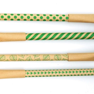 Recycled Kraft Paper Pens: Eco-friendly, Plastic-free Ballpoint Set - Etsy