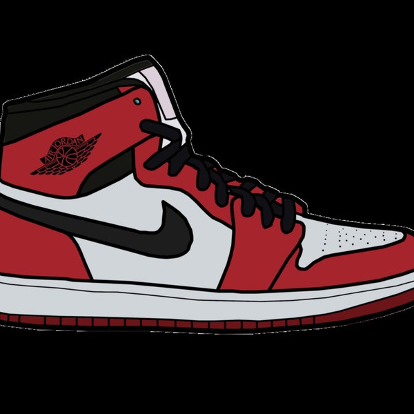 Jordan 1 Svg - Etsy